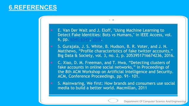 Seminar on detecting fake accounts in social media using machine ...