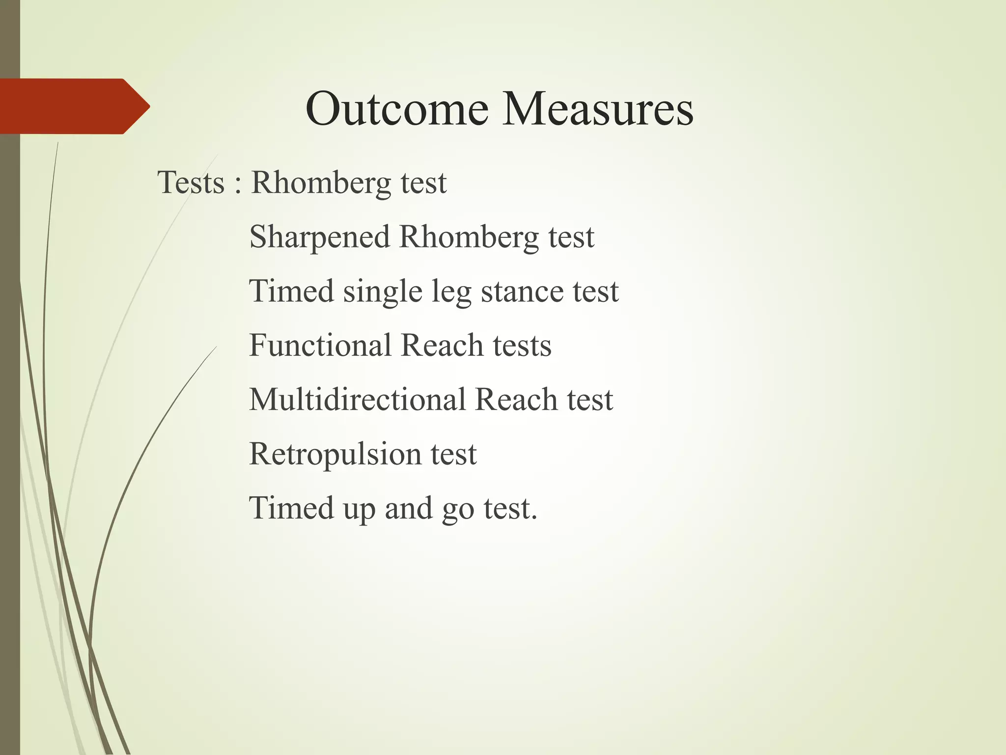Motor control Assessment | PPTX