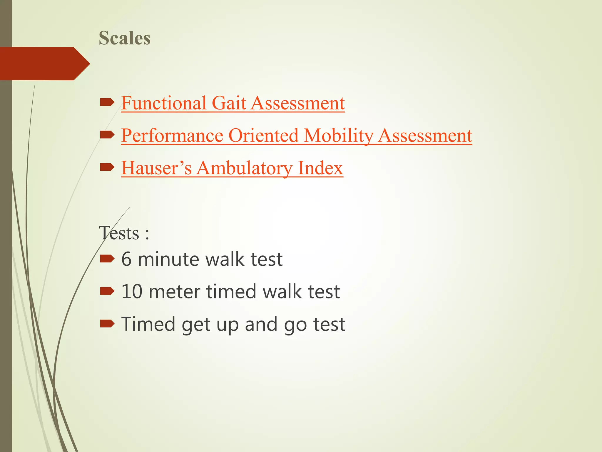 Motor control Assessment | PPTX
