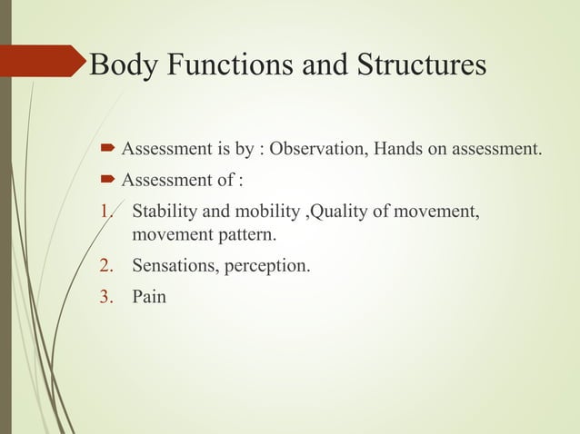 Motor control Assessment | PPTX | Physical Therapy | Wellness