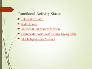Motor control Assessment | PPTX