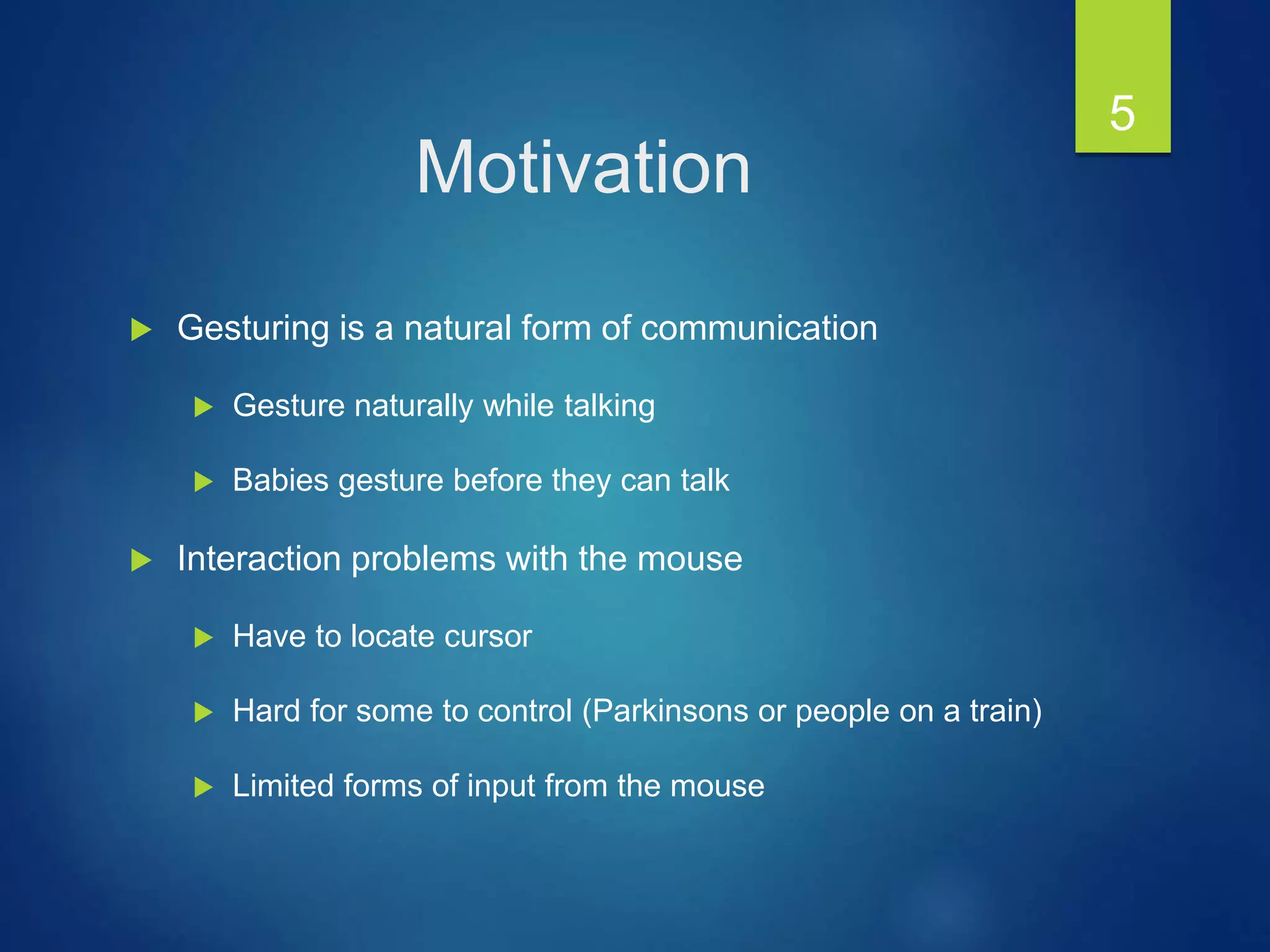 Gesture Recognition Technology-Seminar PPT | PPTX