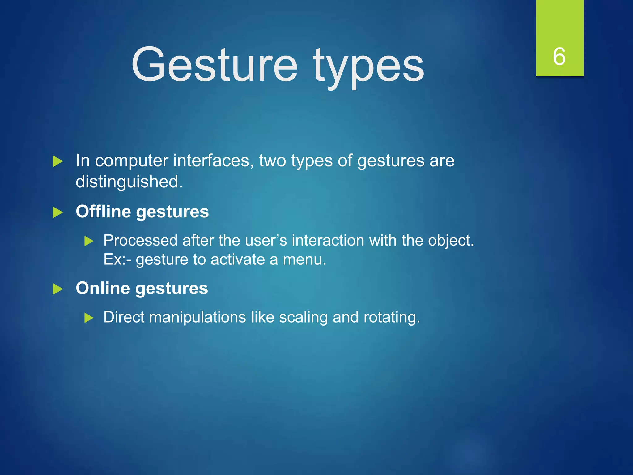 Gesture Recognition Technology-Seminar PPT | PPTX