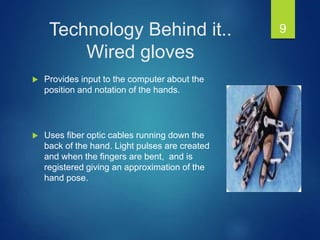 Gesture Recognition Technology-Seminar PPT | PPTX
