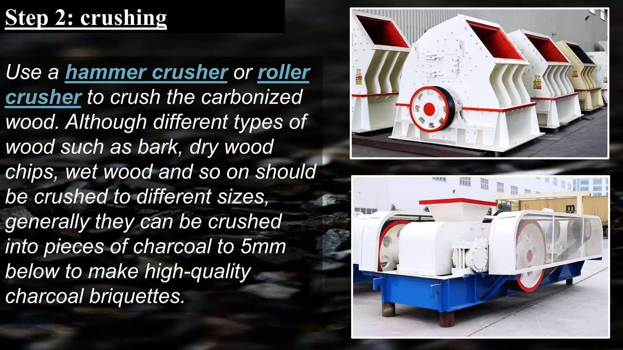 production of charcoal briquettes | PPTX