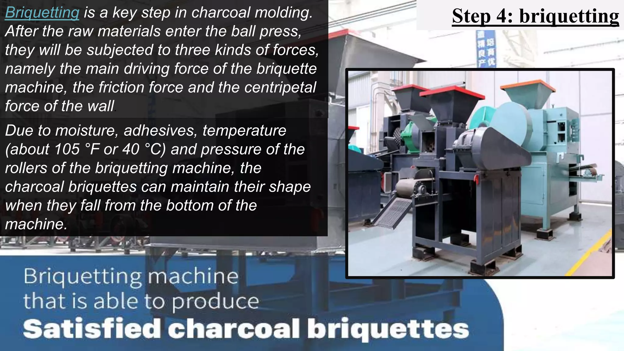 production of charcoal briquettes | PPTX