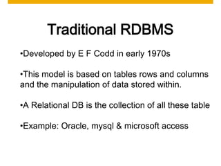 IN-MEMORY DATABASE SYSTEMS.SAP HANA DATABASE. | PPTX