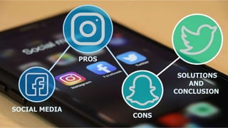Social Media : Pros and Cons | PPTX