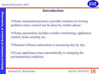 Seminar on Home Automation Using Raspberry Pi | PPT