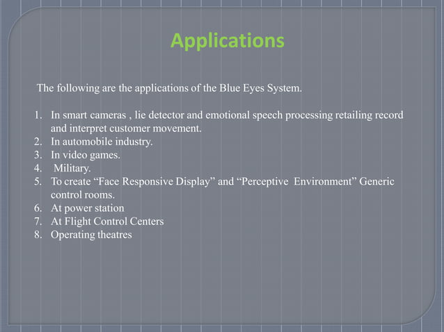 seminar ppt blue eyes.pptx | Computer Peripherals | Computing