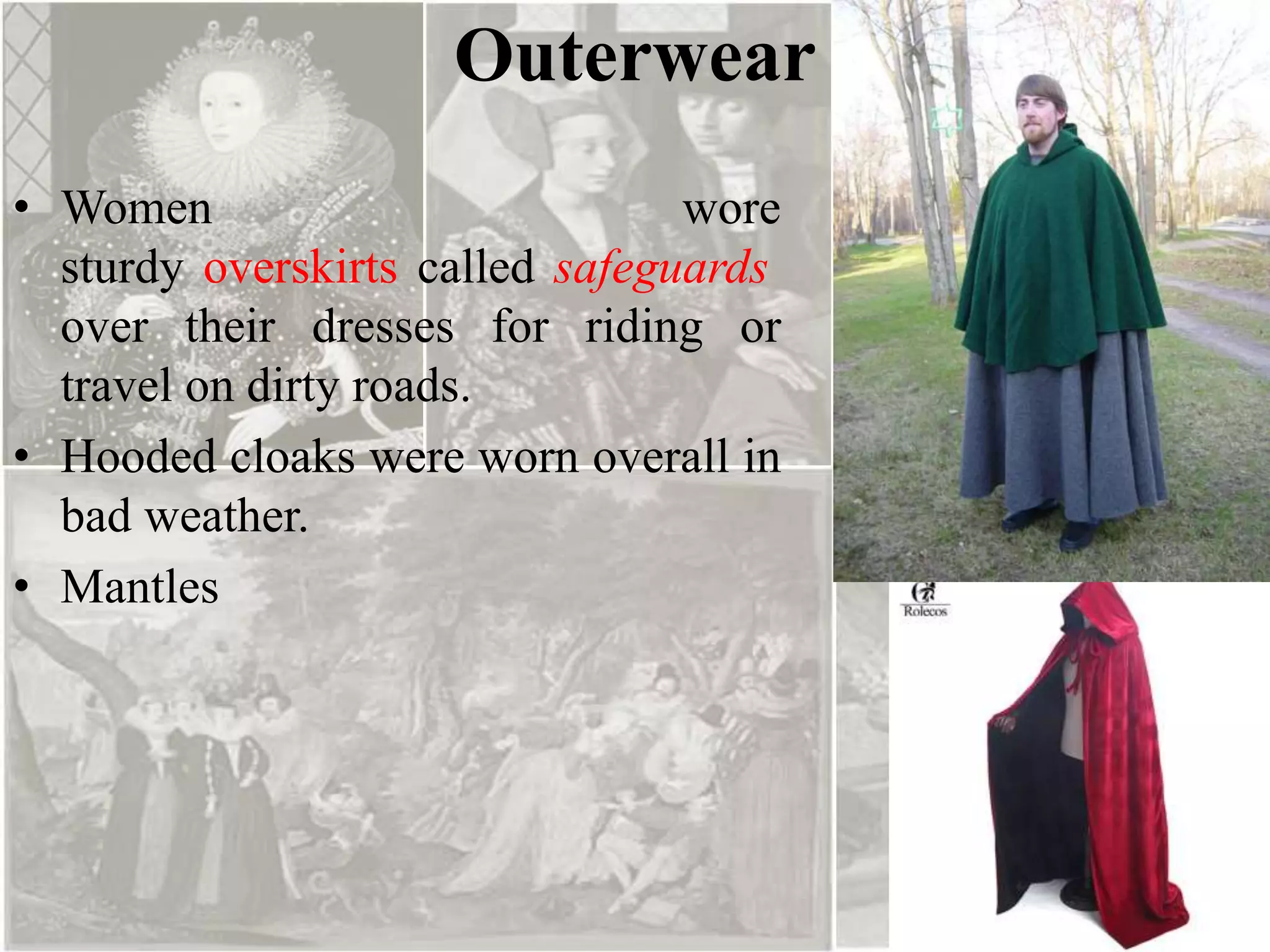 CLOTHING DURING THE RENAISSANCE PERIOD by Arpana kamboj | PPTX