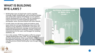 building byelaws | PPTX