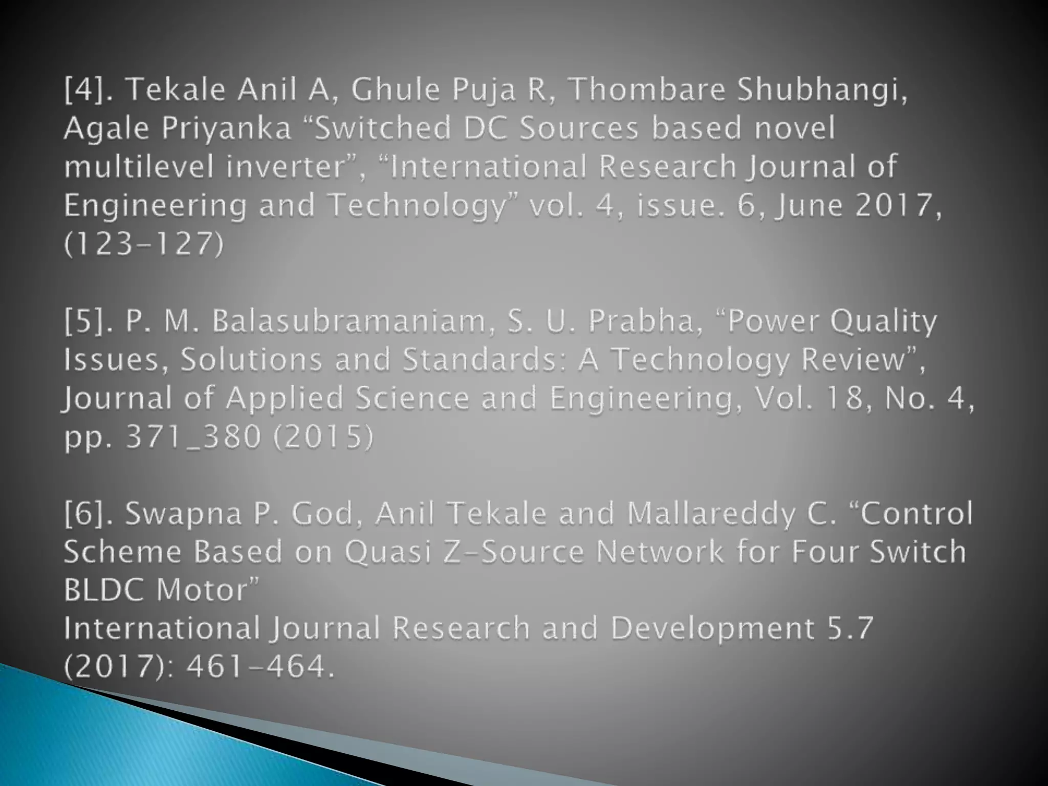 Power Quality Issues And Mitigation Techniques Pptx