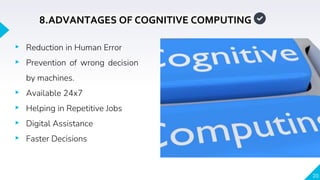 Cognitive computing ppt. | PPTX