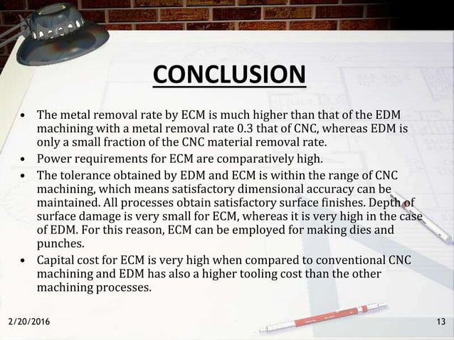 Electrochemical Machining (ECM) | PPTX | Chemistry | Science