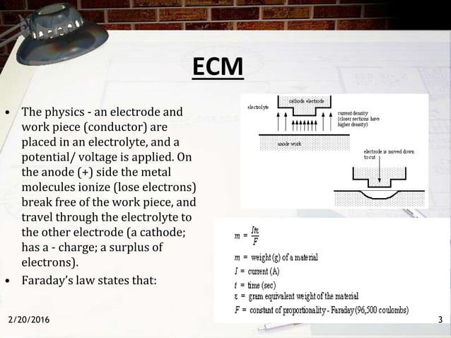 Electrochemical Machining (ECM) | PPTX | Chemistry | Science