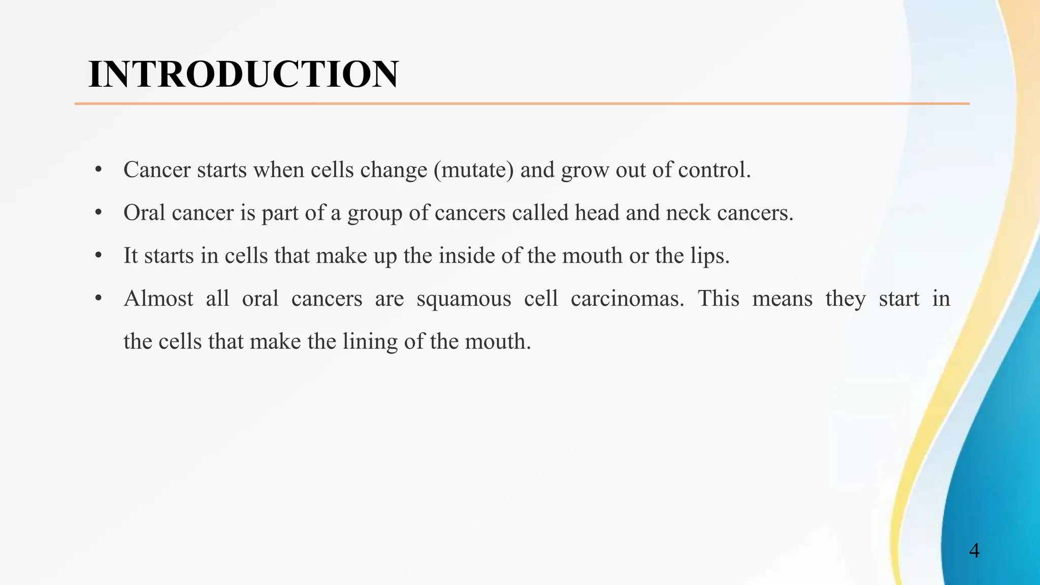 Biomedical Applications of Vibrational spectroscopy: Oral Cancer ...