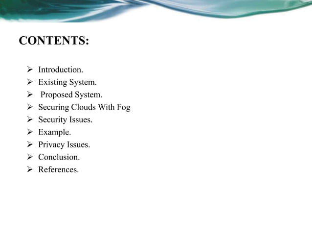 Seminar ppt fog comp | PPTX