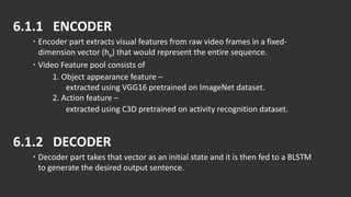 Video Description using Deep Learning | PPTX | Video Software ...