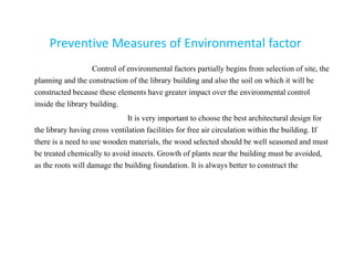 Seminar ppt hazards to library | PPTX