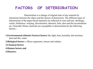 Seminar ppt hazards to library | PPTX
