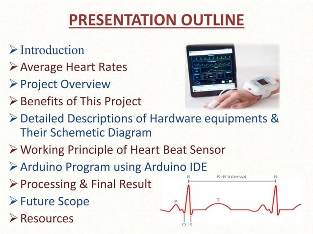 Heart Beat Monitoring System | PPTX | Heart and Cardiovascular Diseases ...
