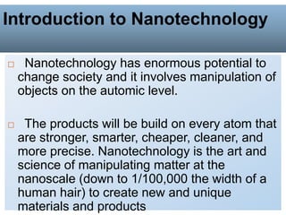 Seminar Presentation on Nanotechnology.pptx