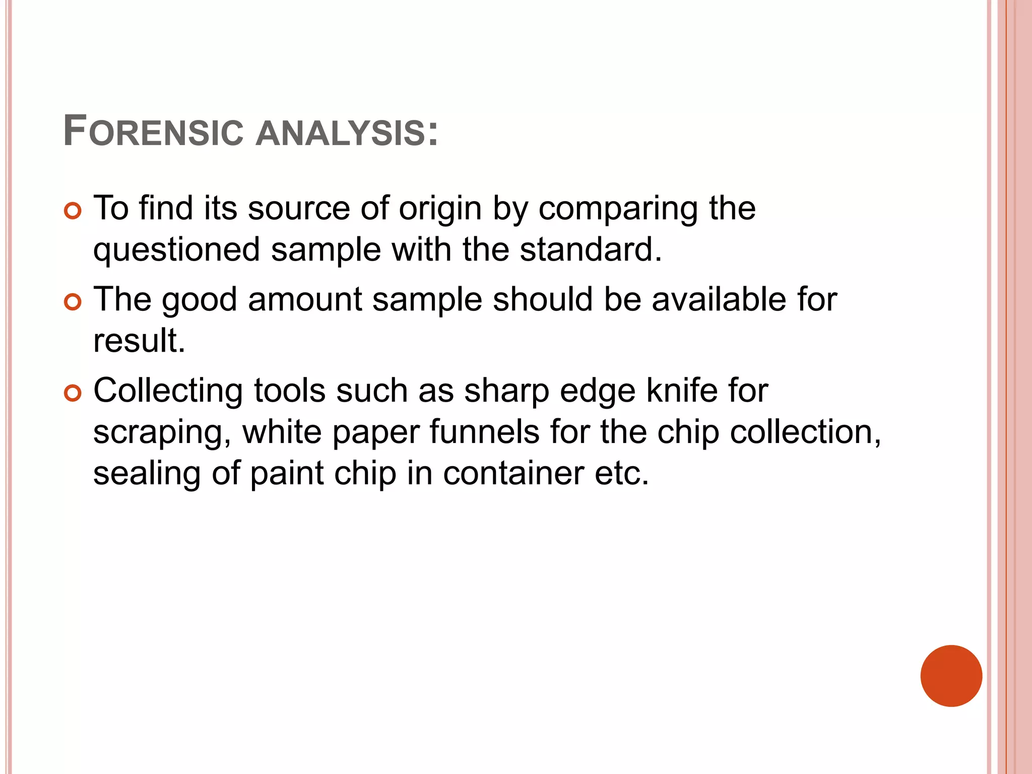 Paints as evidence | PPTX