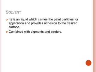 Paints as evidence | PPTX