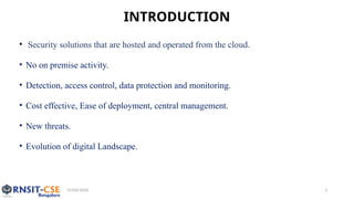 Seminar PPT Rahul Patil.pptx cloud based intruder security system | PPTX