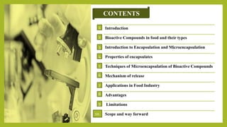 Micro-encapsulation as a noble technique for application of Bio-active ...