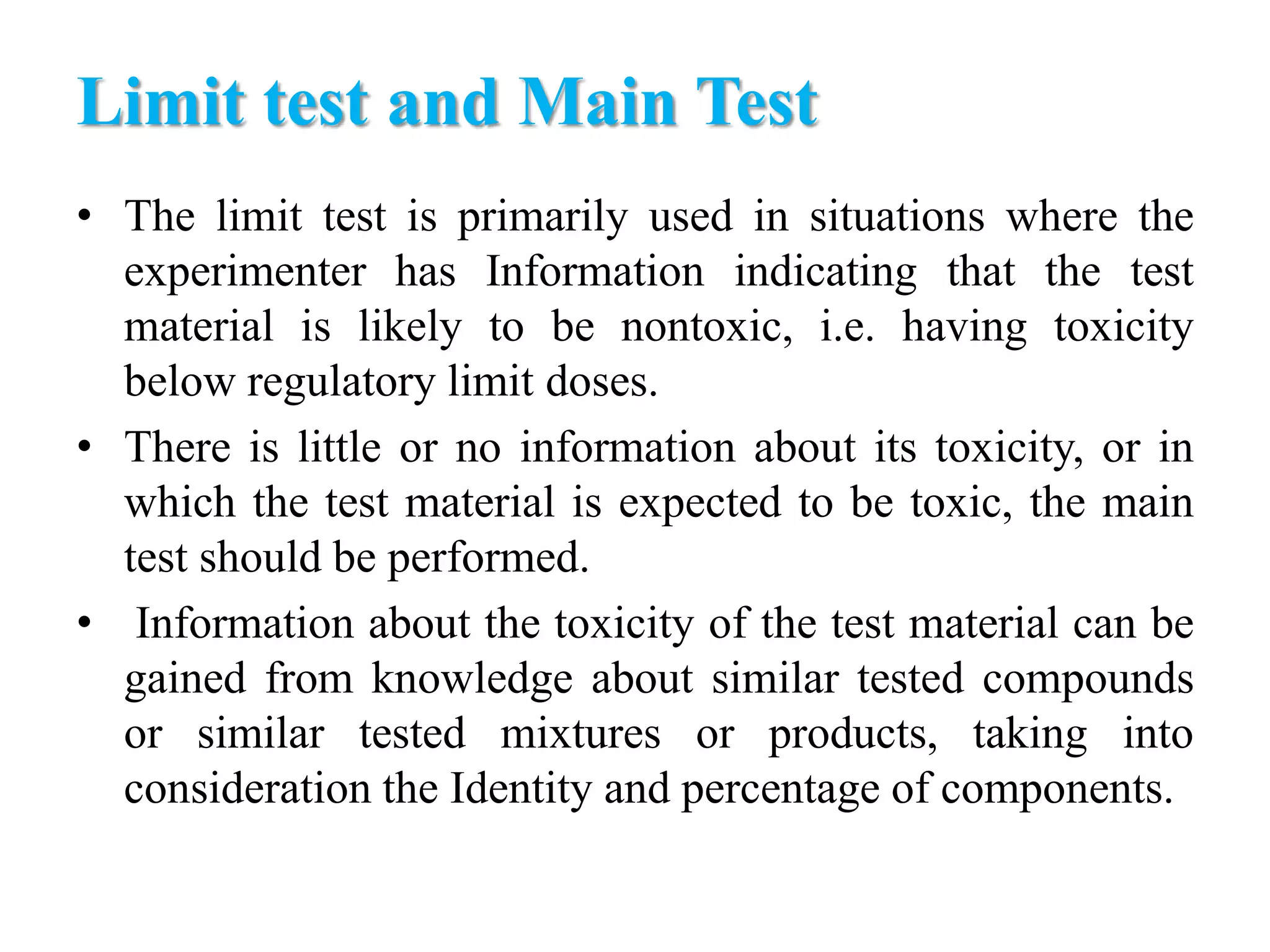 Acute Toxicity by OECD Guidelines | PPTX