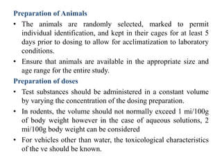 Acute Toxicity by OECD Guidelines | PPTX