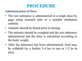 Acute Toxicity by OECD Guidelines | PPTX