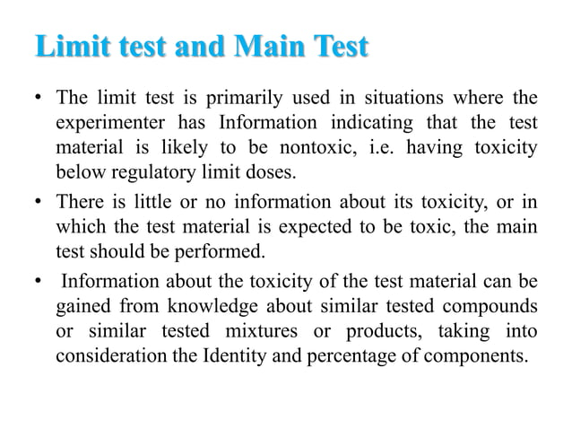Acute Toxicity by OECD Guidelines | PPTX | Chemistry | Science