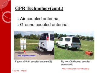GROUND PENETRATING RADAR(GPR) ppt | PPTX
