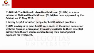 National Health Mission in India | PPTX