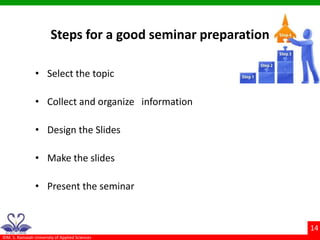 Seminar preparation | PPTX