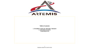 Artemis program | PPTX