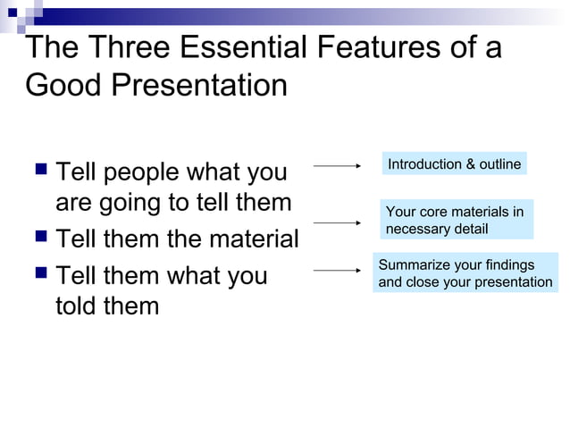 How to successfully give a seminar presentation | PPT | Internet for ...
