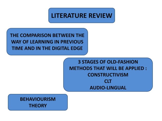 Seminar on language presentation "The effectiveness of old-fashion ...