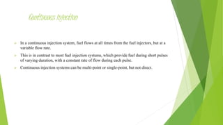 ELECTRONIC FUEL INJECTOR | PPT