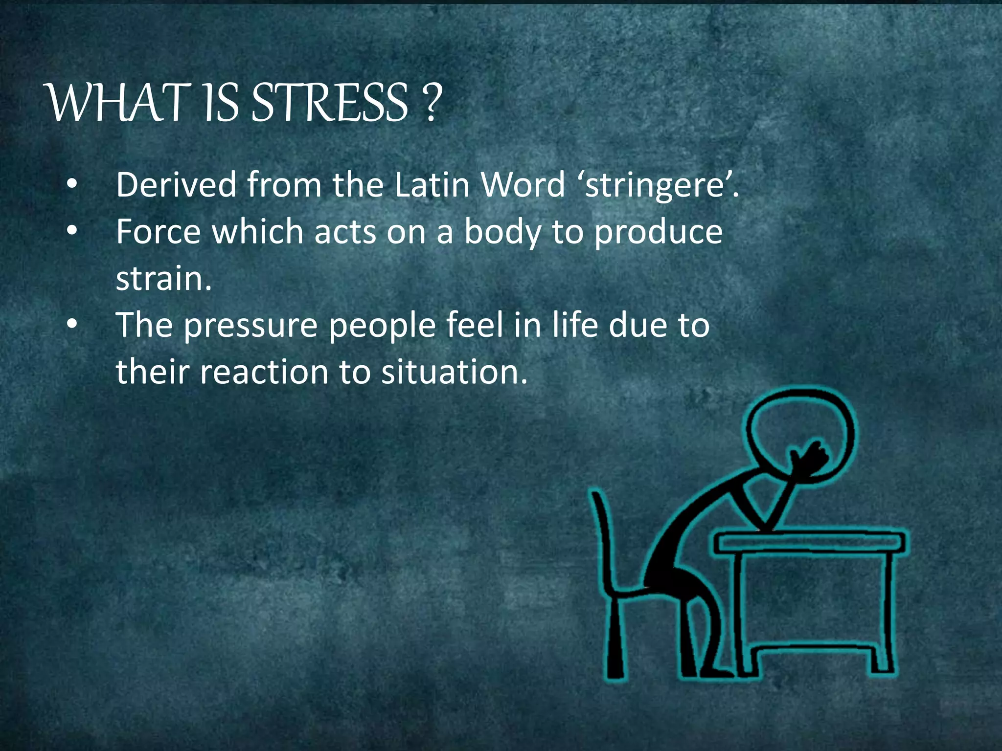 Occupational Stress and its Consequences to Employees | PPTX