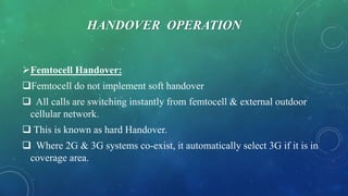 Seminar presentation On Femtocell Technology | PPTX | Computer ...