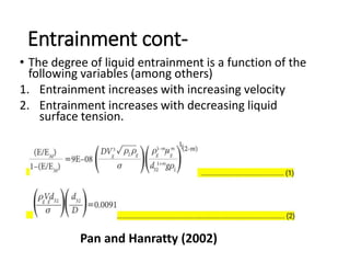 Qualification of separation performance in gas\liquid separation | PPTX