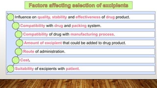 Excipients: Cyclodextrins and ion exchange resins | PPTX