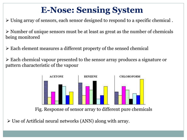 Electronic Nose(e-Nose) | PPTX | Consumer Electronics | Technology ...