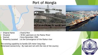 A presentation on the evolution and role of ports in the economic ...