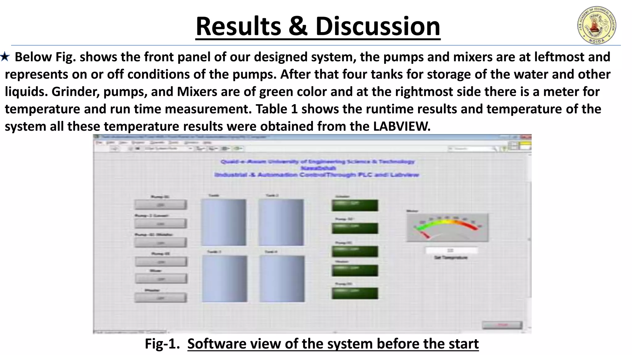 Seminar Industrial Automation And Control Through Plc And Labview Presentation Ppt