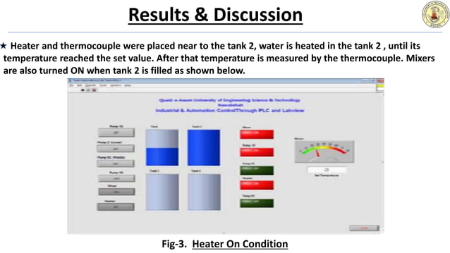 Seminar INDUSTRIAL AUTOMATION & CONTROL THROUGH PLC AND LABVIEW ...